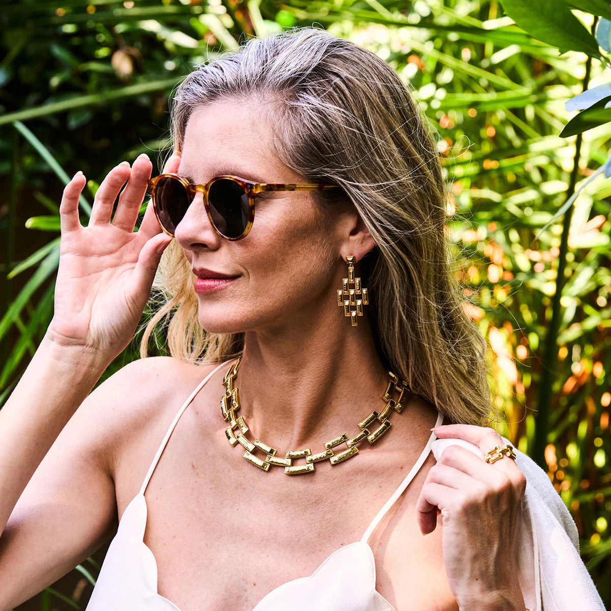 Pathway Link Necklace - Gold – One Fish Two Fish