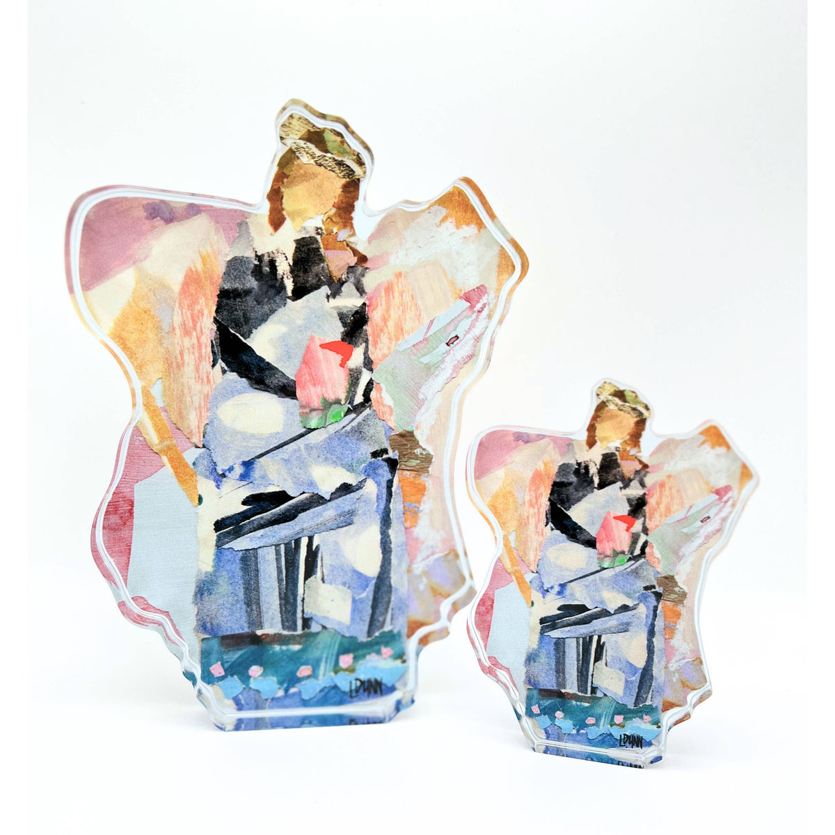CLAUDIA ACRYLIC ANGEL BITTY, GLORY COLLECTION – One Fish Two Fish